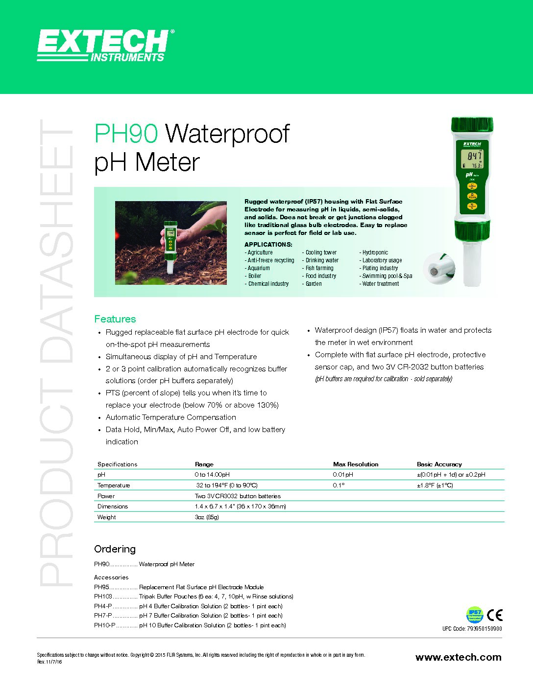 EX900: ExStik® 4-in-1 Chlorine, pH, ORP and Temperature Kit - buymarlbo ...